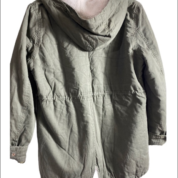 Yoki | Jackets & Coats | Yoki Olive Green Utility Hooded Jacket | Poshmark